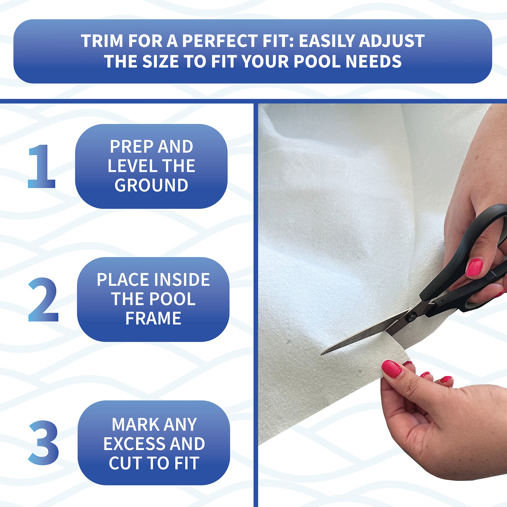 Gorilla Floor Padding for Above Ground Swimming Pools Liner Protection ...